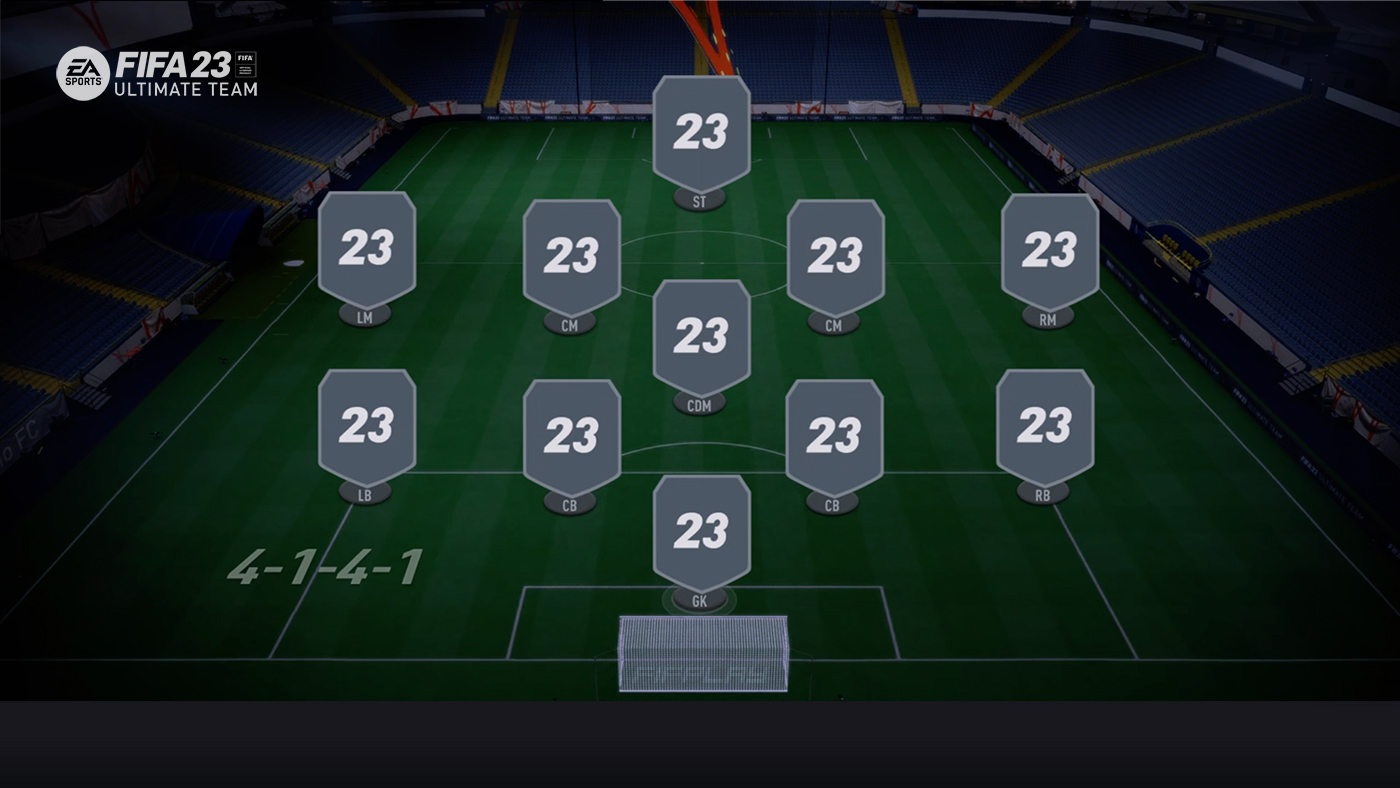 4 1 4 1 Formation FIFA 23 FIFPlay