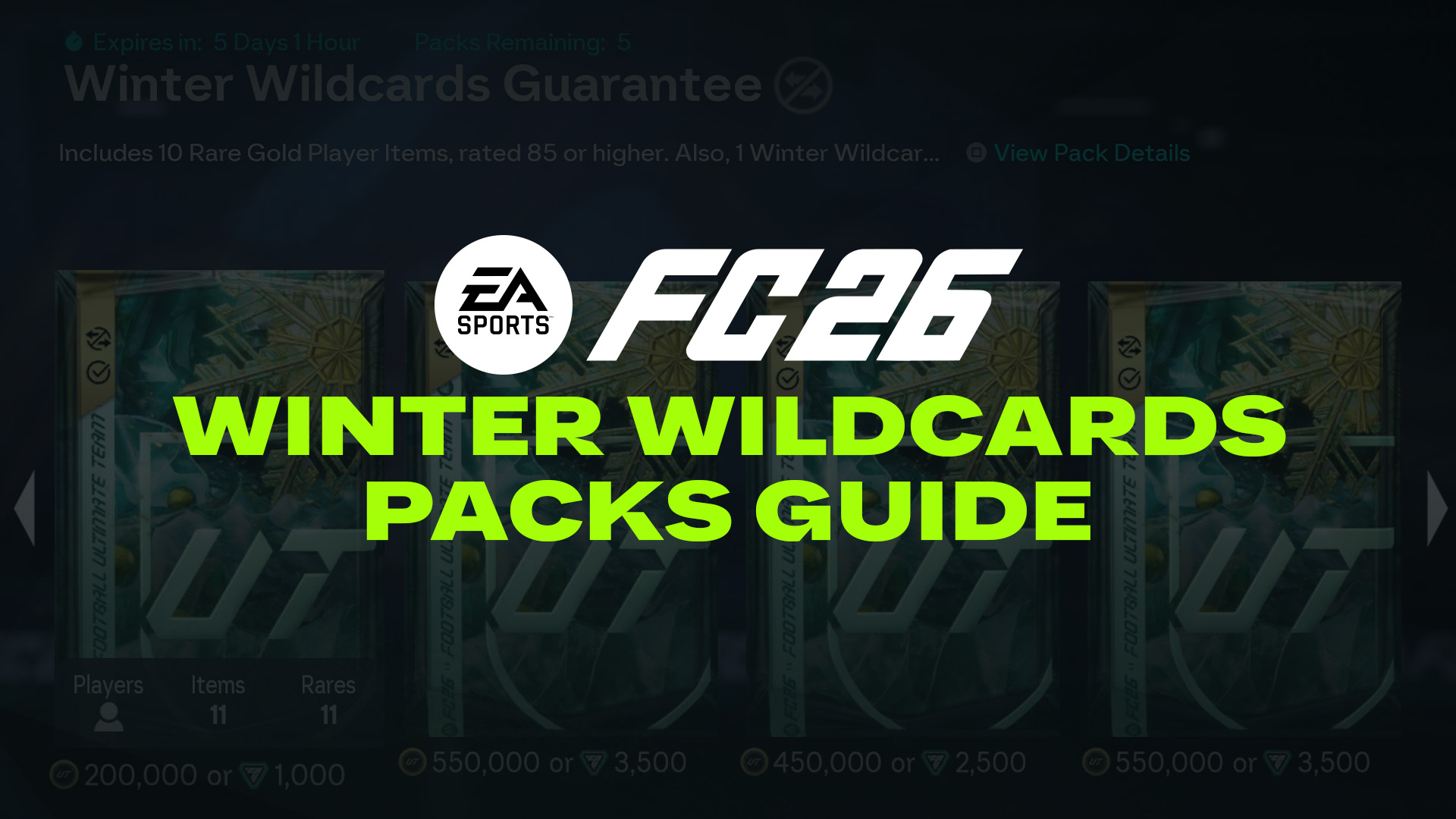 Winter Wildcards Packs Guide in FC 26 – FIFPlay