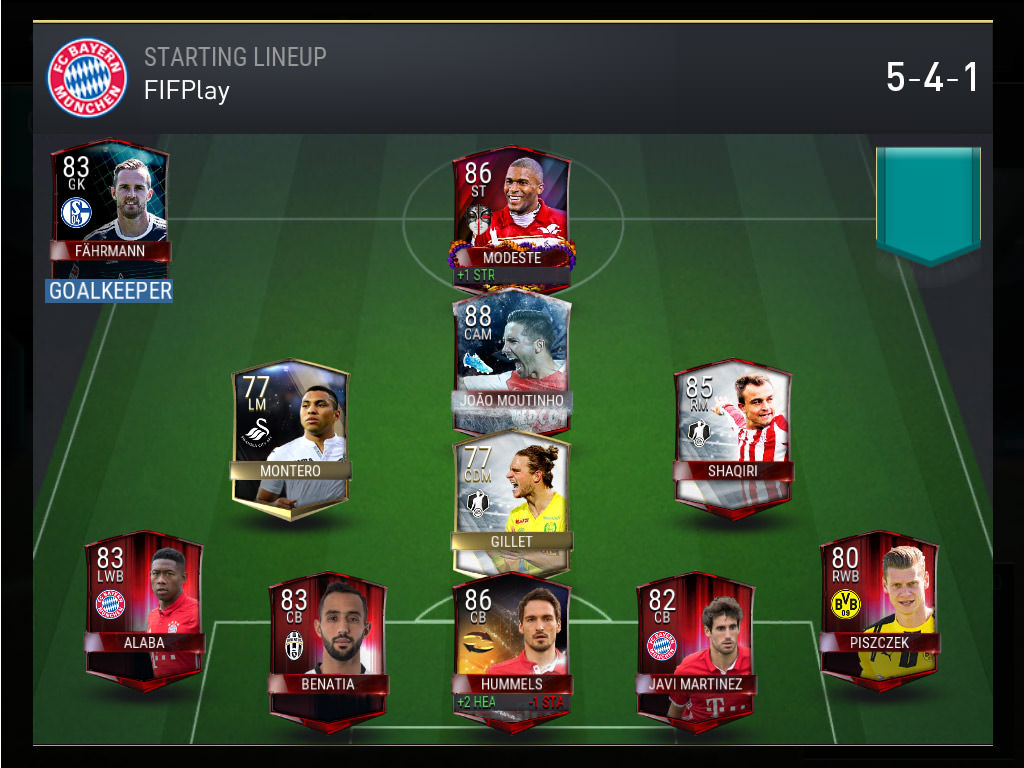 FIFA Mobile 2017-2018 Formations – FIFPlay